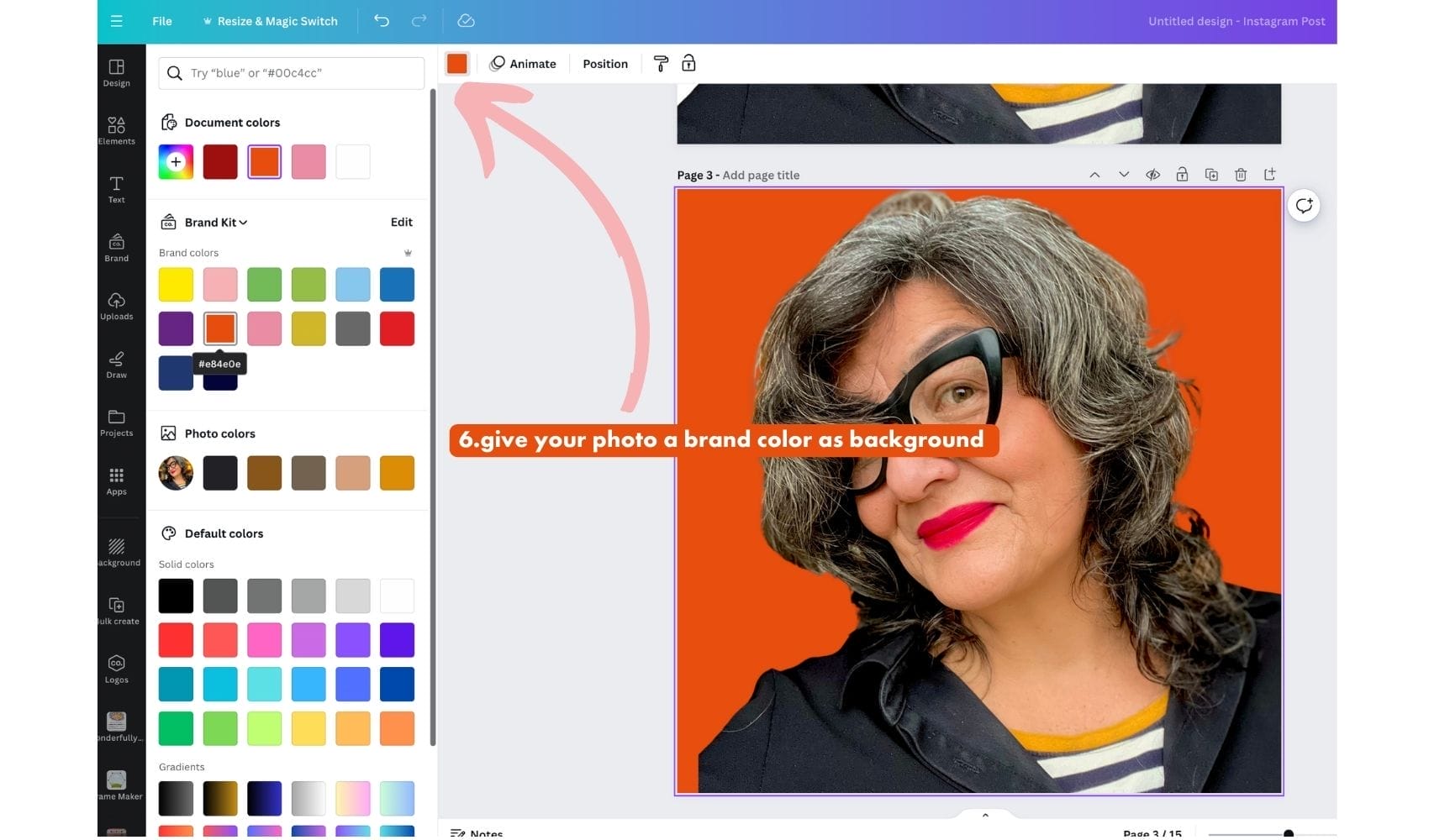 Create a White Outline Around your Profile Picture - Esther de Charon ...